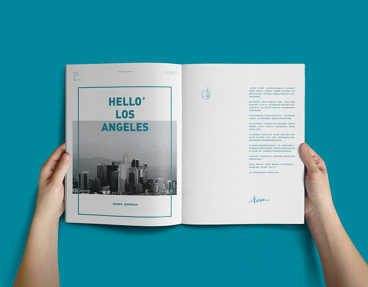 Hello,Los Angeles/你好，洛杉矶_近远设计-站酷ZCOOL