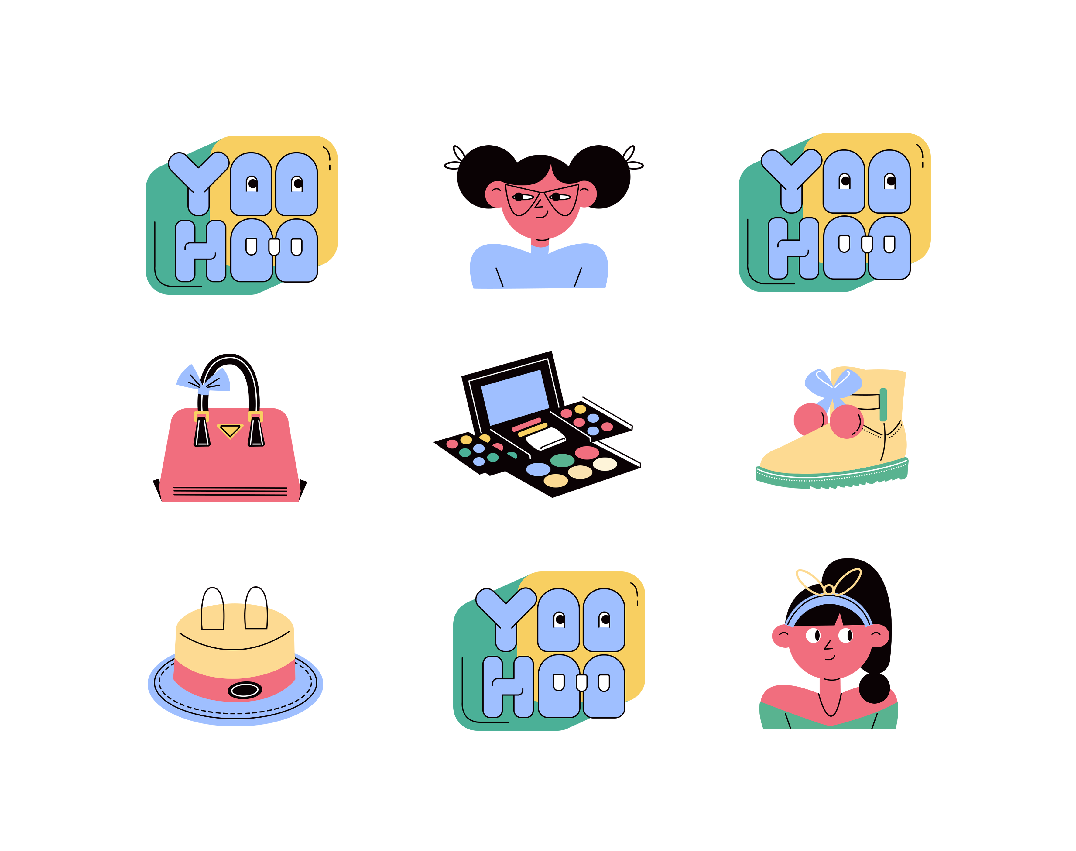 YOO-HOO | 女孩子们_伍陆柒_-站酷ZCOOL