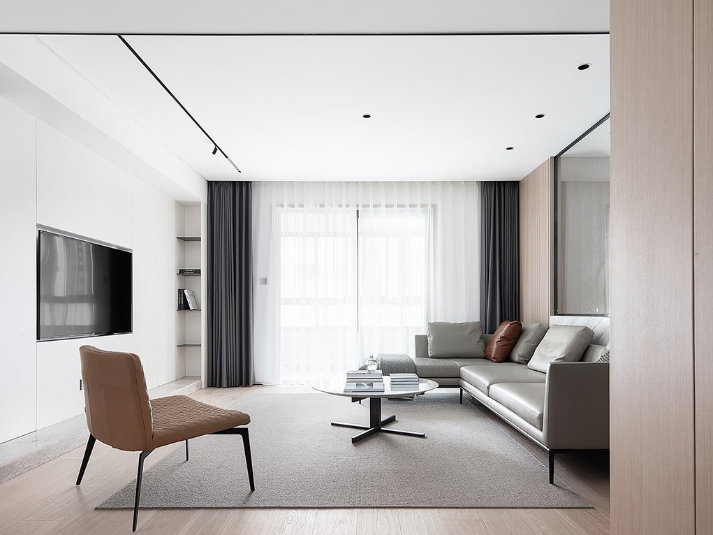 170㎡极简私宅，千帆阅尽，回归初心!_1992效果图小李-站酷ZCOOL