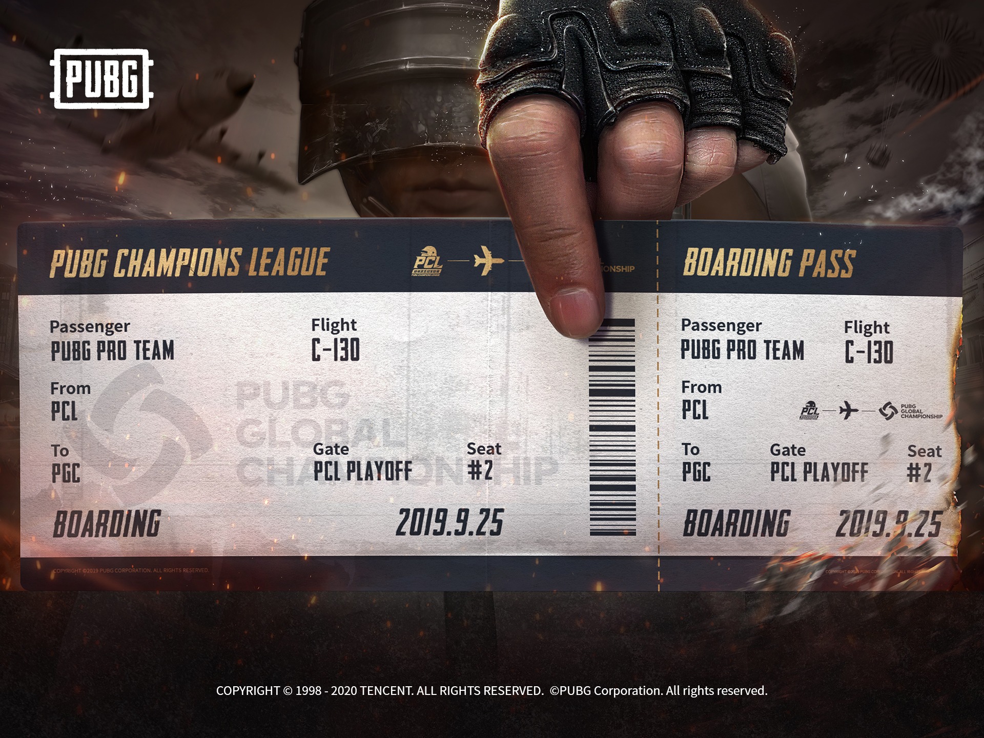 PUBG《绝地求生》2019年度赛事系列海报_头牌文化-站酷ZCOOL