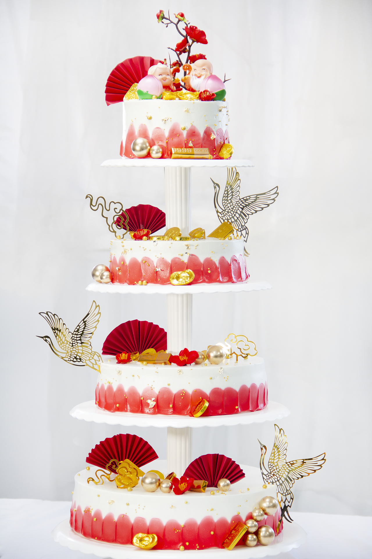 多层超级大生日蛋糕拍摄_一条淹死的鱼OoOo-站酷ZCOOL