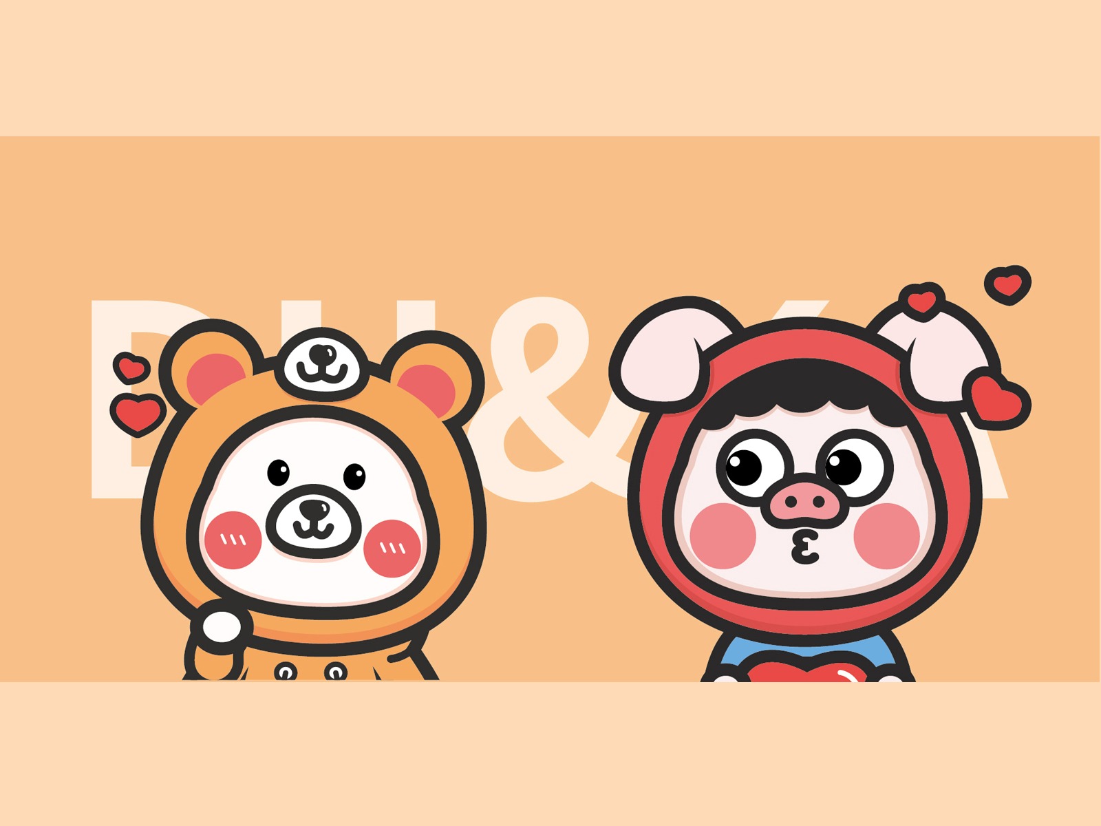 原创卡通IP——DUDU&KAKA_禁止外放-站酷ZCOOL