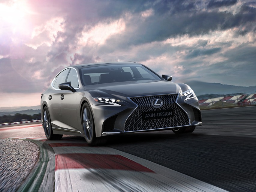 LEXUS-LS_F阿新-站酷ZCOOL