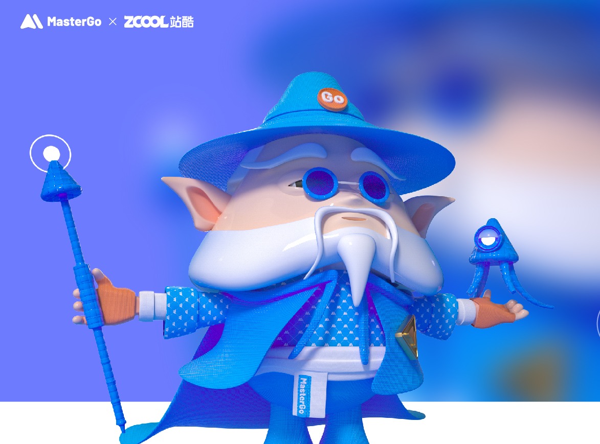MasterGo IP 设计 之 大魔法师Master和他的精灵Go_F_DL韩春峰-站酷ZCOOL