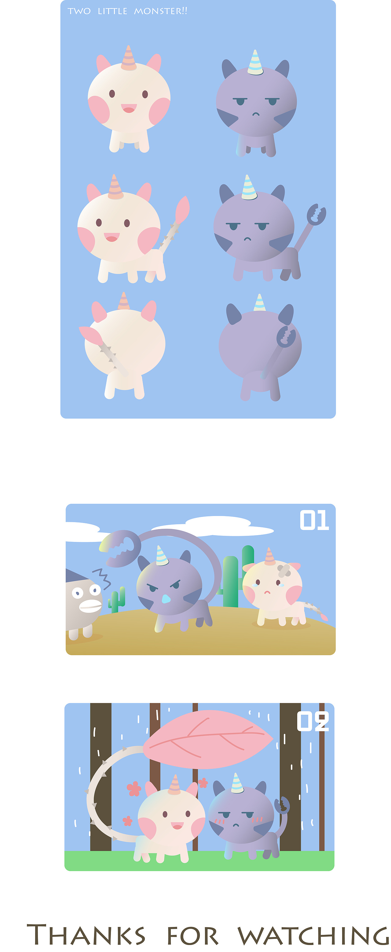 卡通形象尝试_十号风球lalala-站酷ZCOOL