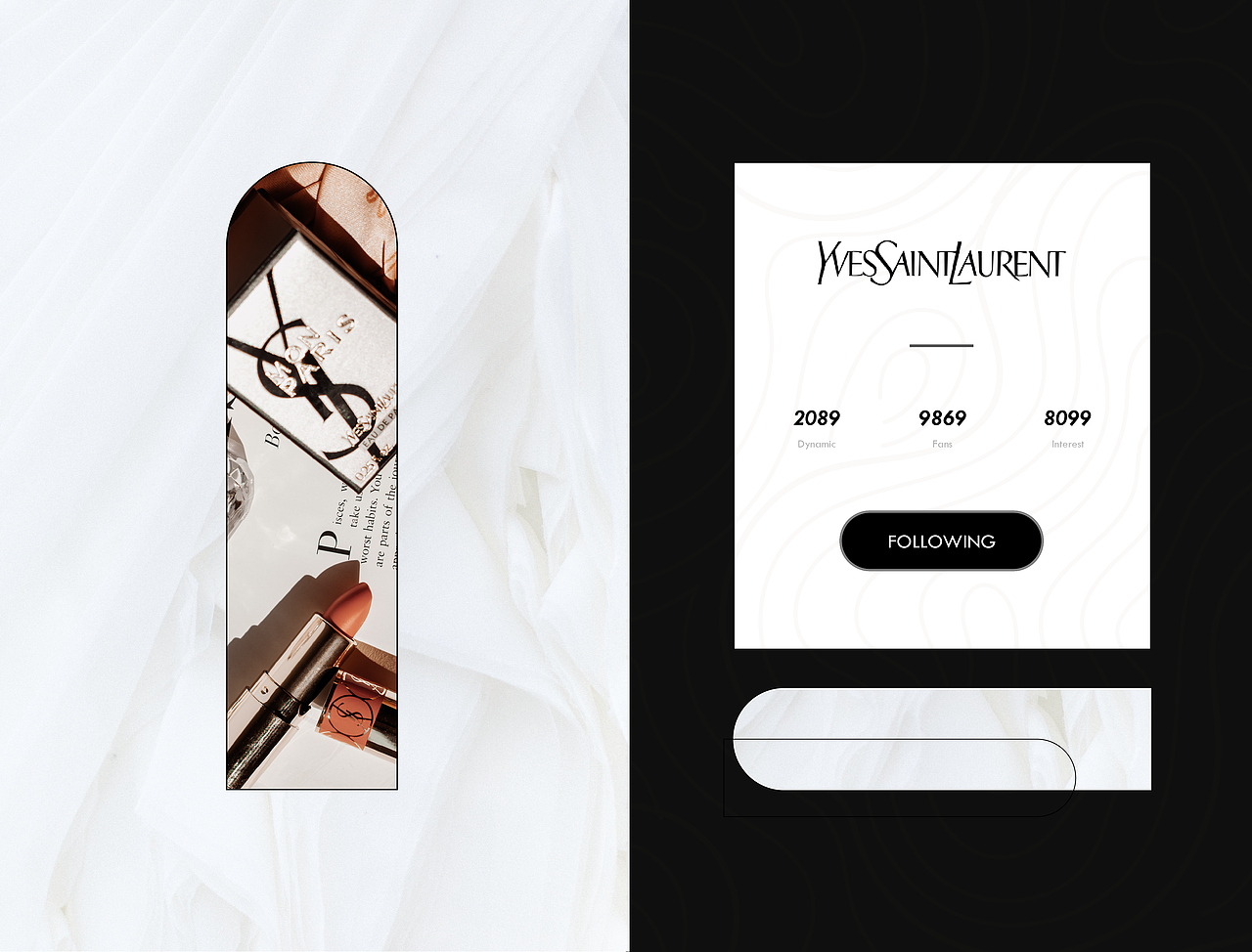 YSL颠覆美的边界|UI|APP界面|潘俊聪_原创作品-站酷ZCOOL