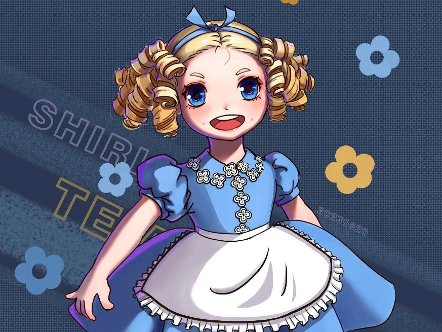 记忆中的秀兰邓波儿_ROSE但是鱼香-站酷ZCOOL