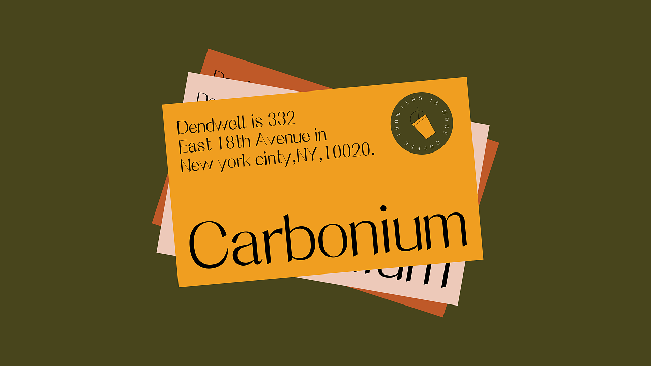 Carbonium炭咖啡 | 咖啡品牌_亚本品牌设计-站酷ZCOOL