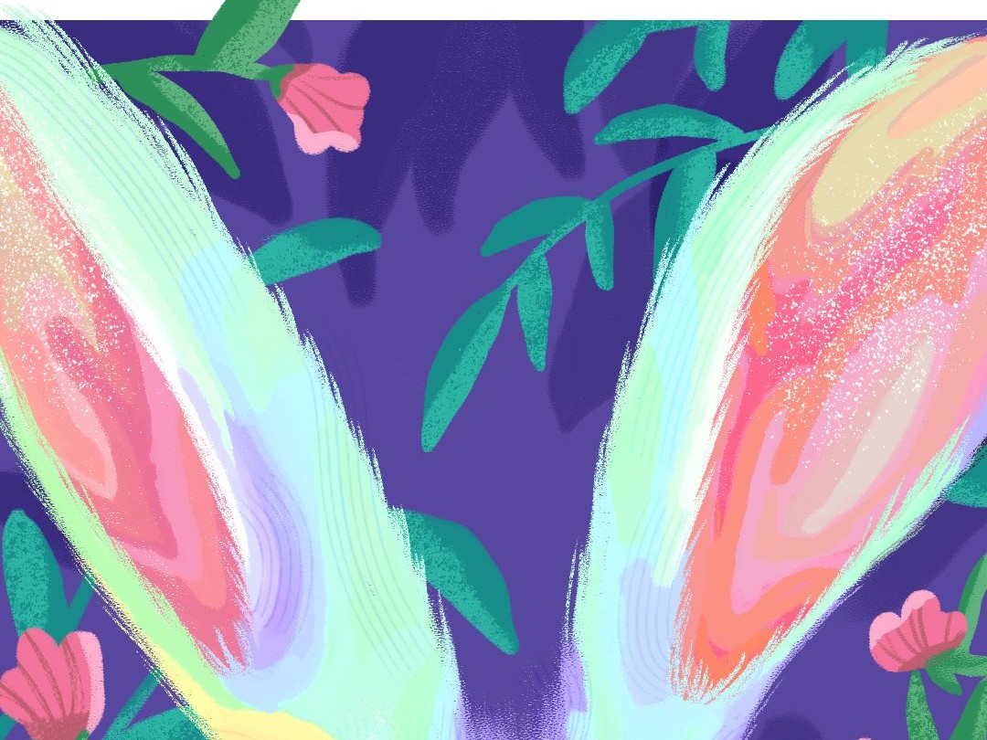 小怪日常|长耳朵兔_不拖延辣条-站酷ZCOOL