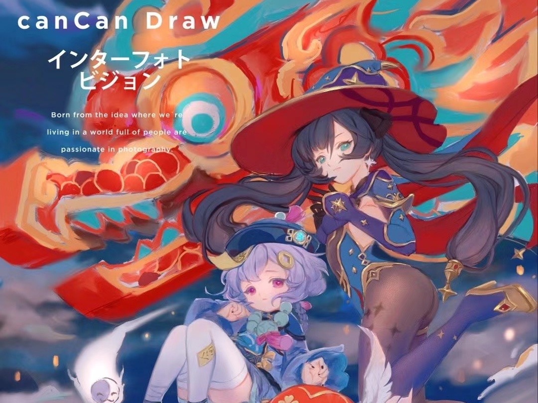 canCan画｜近期画的美少女鸭___canCan__-站酷ZCOOL