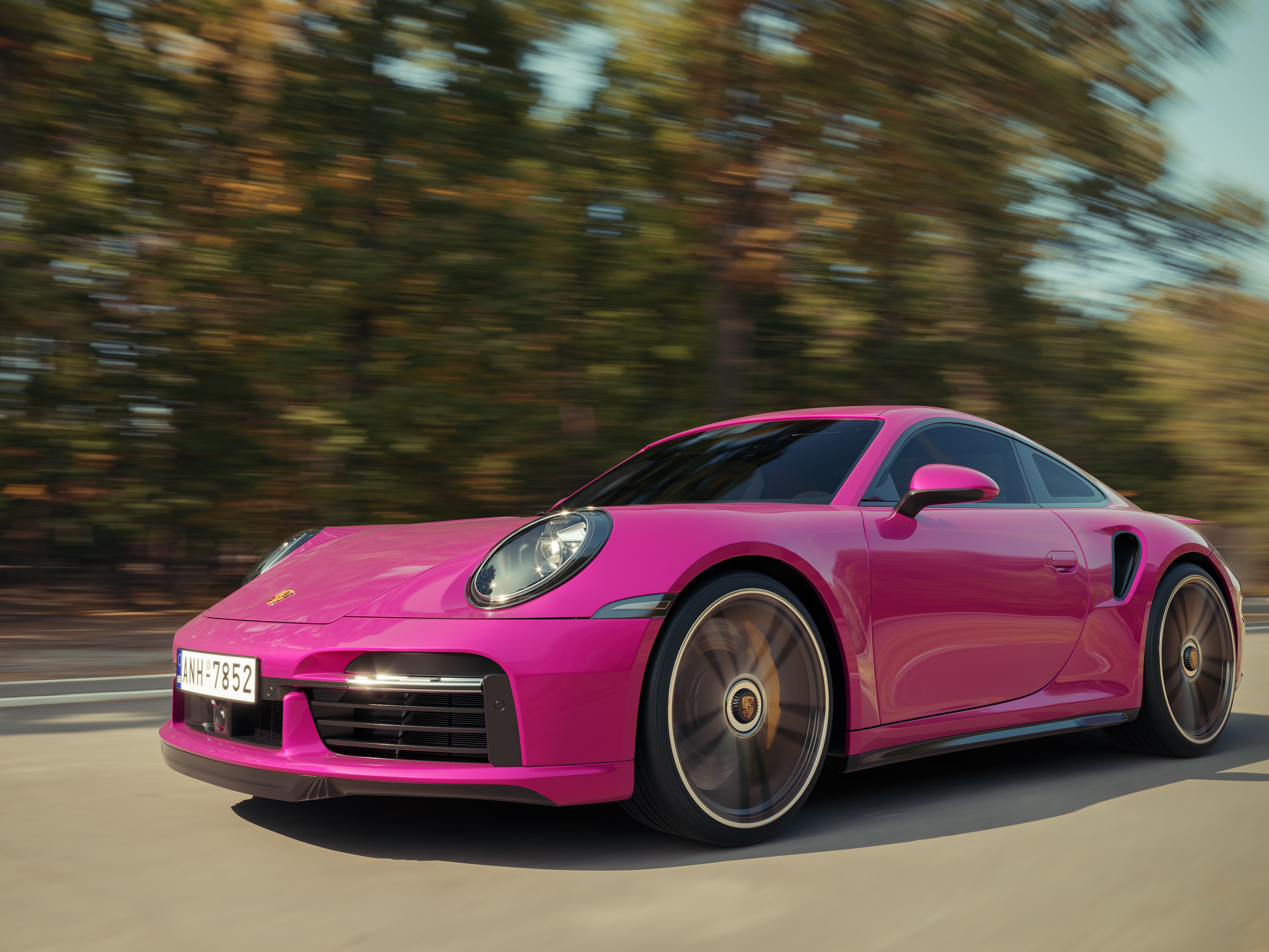 保时捷911汽车渲染_杲o杲-站酷ZCOOL