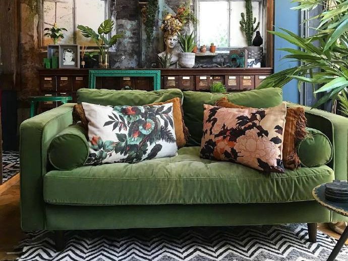 充满艺术气息的复古森林系家居 【亿佰居】_河北亿佰居装饰-站酷ZCOOL