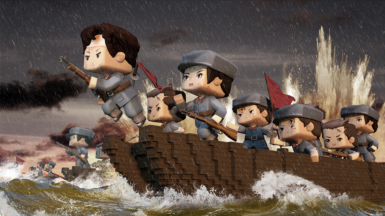 迷你世界庆祝中国建党100周年MV_XZM牛牛-站酷ZCOOL