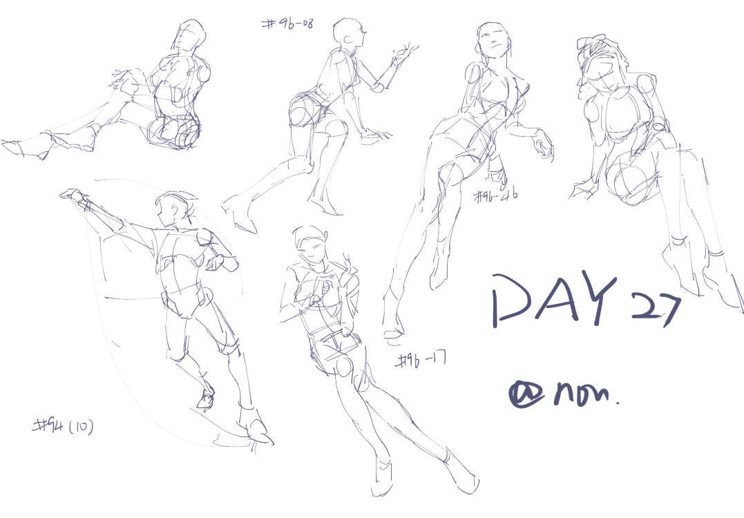 [cp]#速写60天挑战赛# d27@速写班长 [/cp]_一条菜鱼-站酷ZCOOL