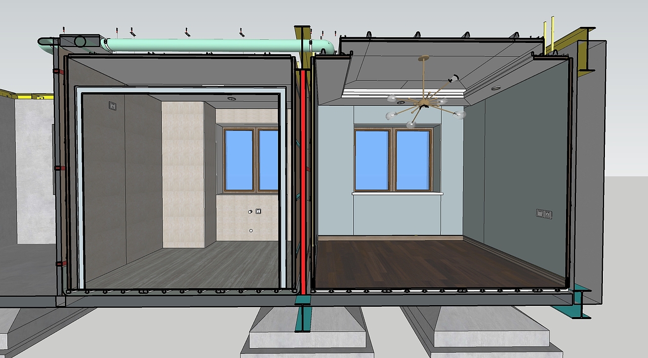 装配式室内BIM_K1DWEN-站酷ZCOOL