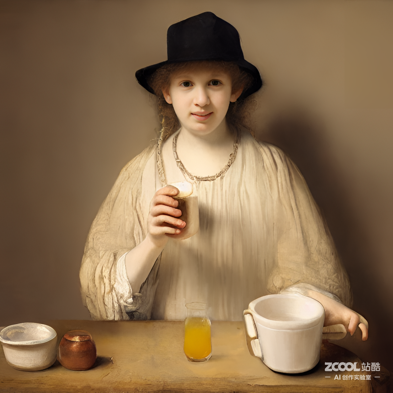 #AI创作实验室#喝牛奶_是yoyo-站酷ZCOOL