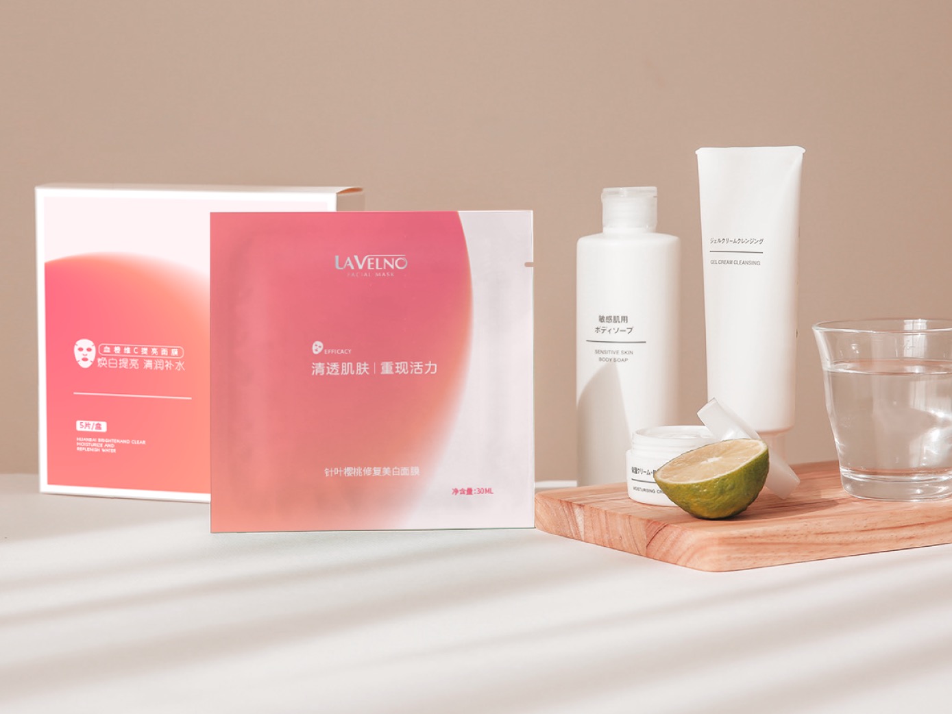 「化妆品」美妆护肤品莱云露品牌包装设计_LOOOLI-站酷ZCOOL