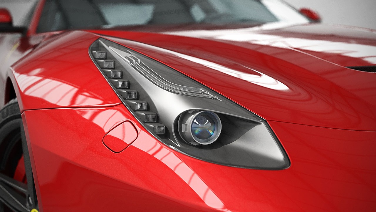 汽车渲染 REDSHIFT_加一杯冰-站酷ZCOOL