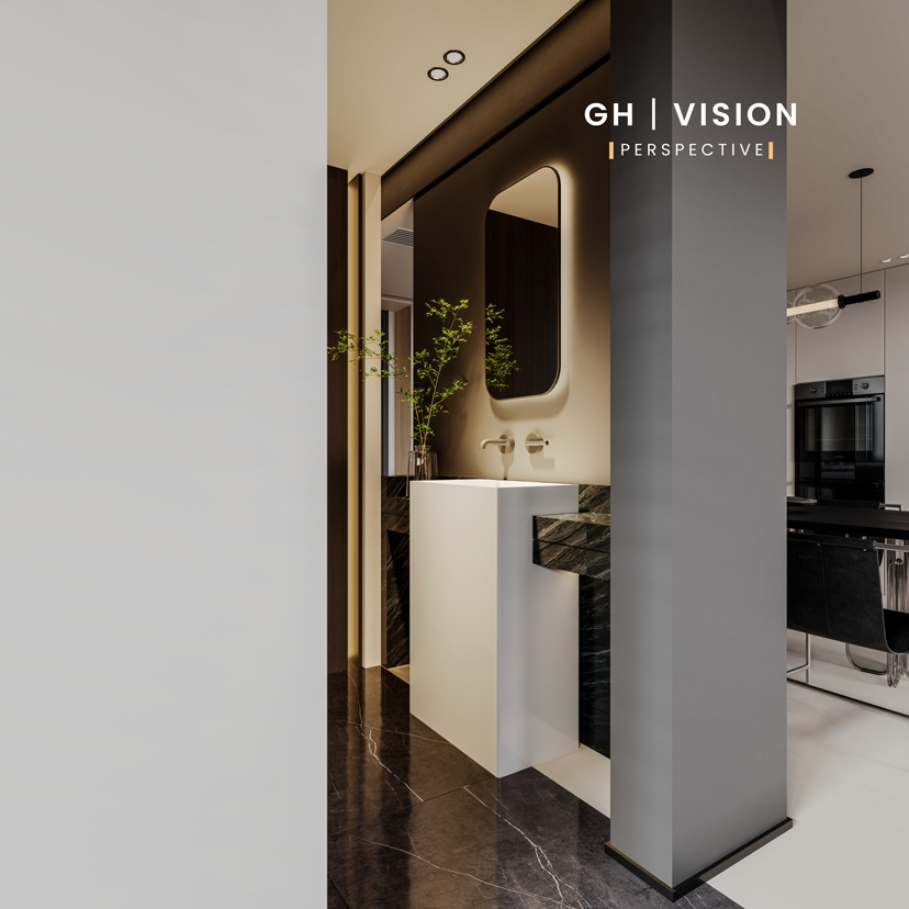 【GH｜VISION】现代极简最新效果图案例出炉_少时竹青酒-站酷ZCOOL