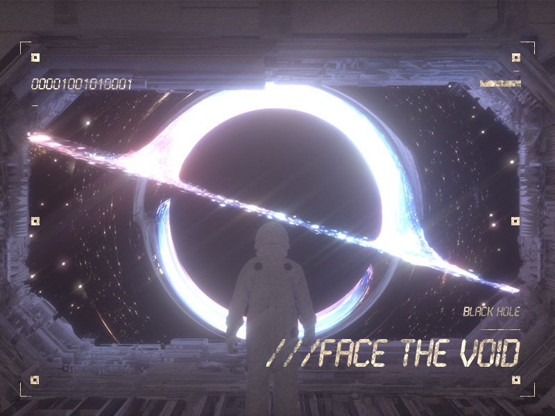 直面虚空 FACE THE VOID [C4D + octane]_xchi-站酷ZCOOL