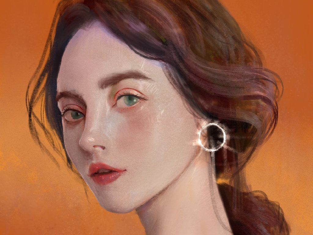 SAI2 自带笔刷模拟PS绘制写实风格小实验_惡童製慥soulchan-站酷ZCOOL