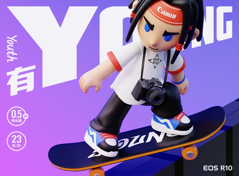 佳能青春专微IP设计丨阿时_陈皮_ChenPi-站酷ZCOOL