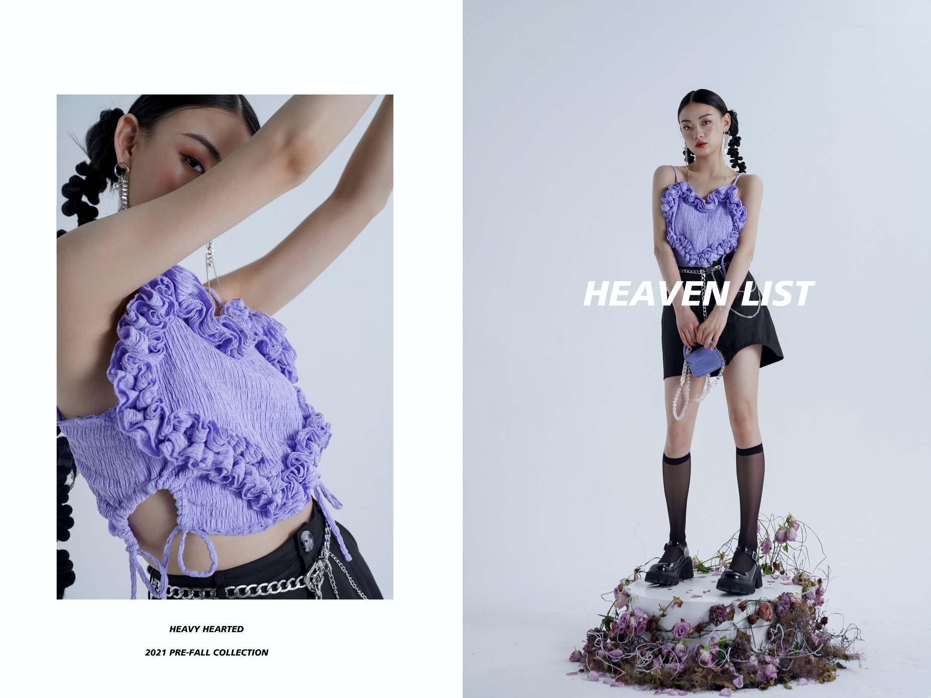 服装品牌LOOK拍摄｜無及X HEAVEN LIST_無及STUDIO-站酷ZCOOL