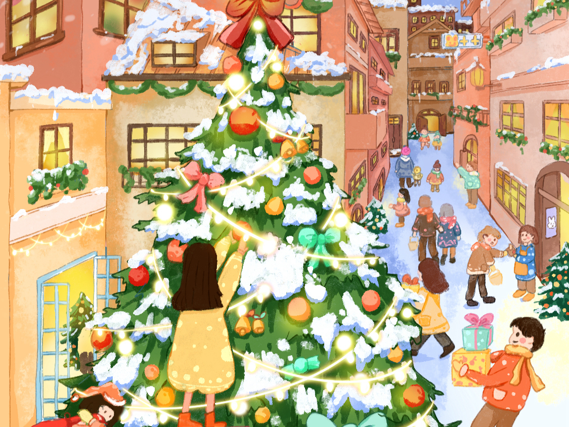 圣诞快乐🎄_陈懒vvvv-站酷ZCOOL