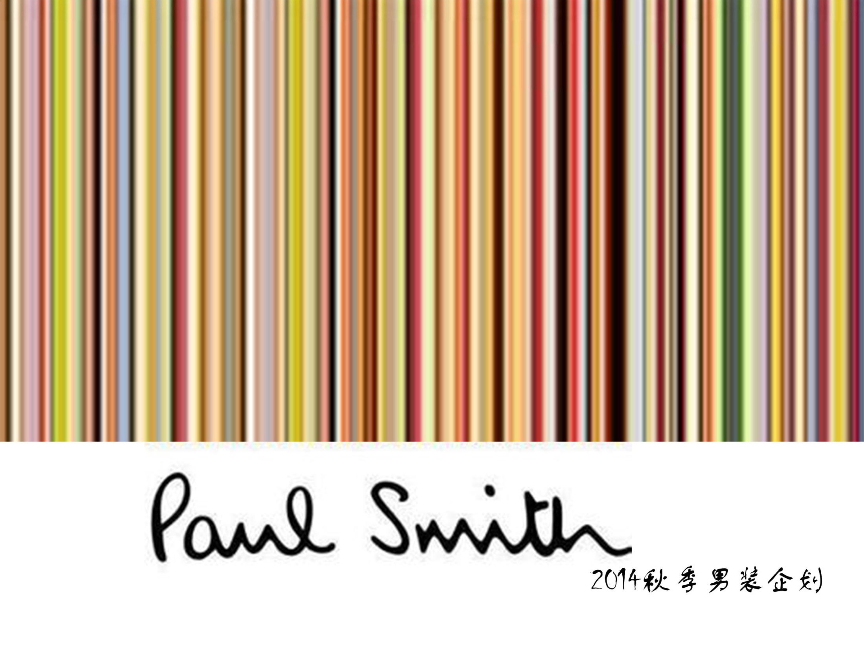 2014秋冬PaulSmith男装企划方案_Tenkyo0528-站酷ZCOOL