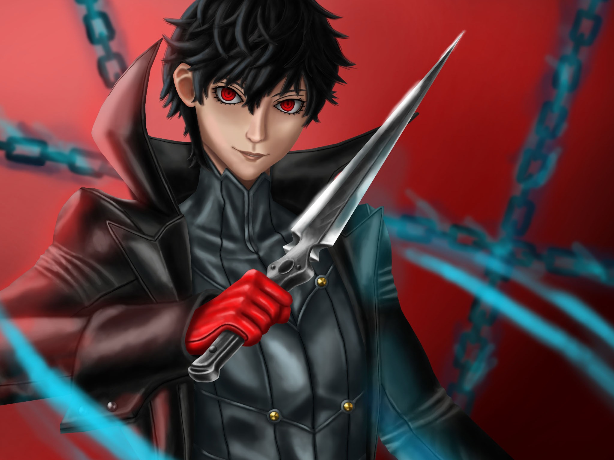 Muscle Amamiya Ren (JOKER)_Gagimas-站酷ZCOOL