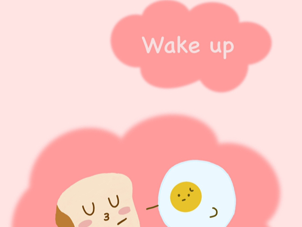 手机壁纸｜wake up_微微viviZhang-站酷ZCOOL