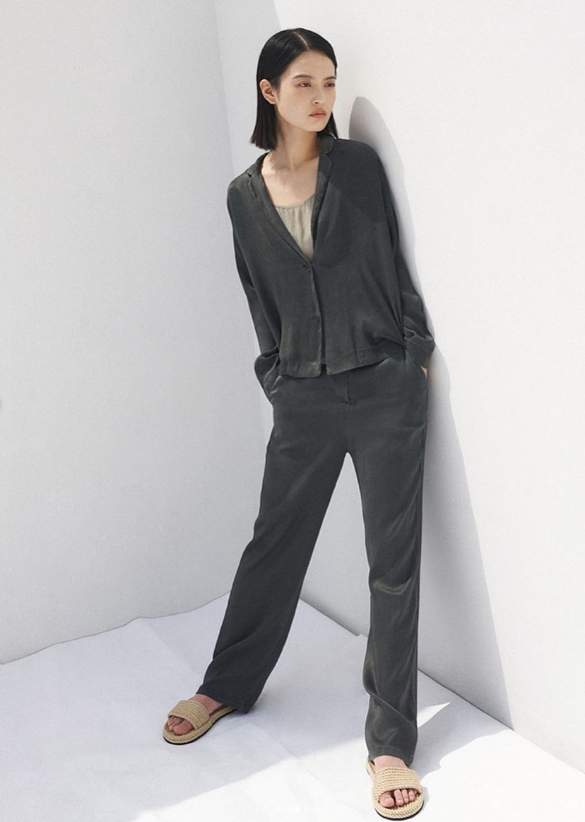 Set韩国模特：短发模特豆豆女装拍摄作品_SET韩国模特-站酷ZCOOL