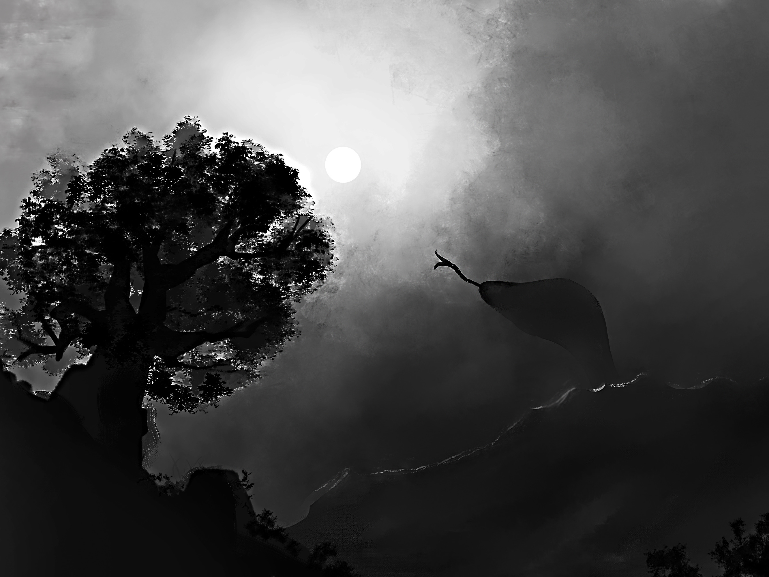 概念设计黑白稿_pmmmmmmm-站酷ZCOOL