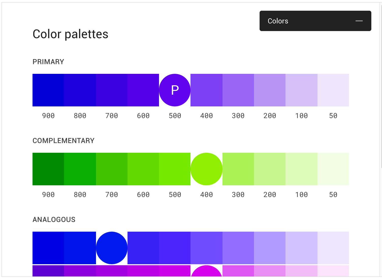 6.1 颜色系统（Material基础）_饶登-站酷ZCOOL