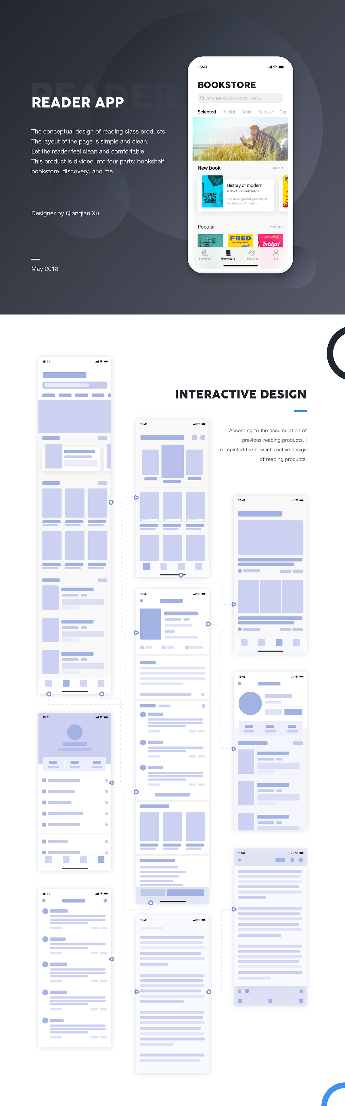 阅读app-Reader|UI|APP界面|06qian16_原创作品-站酷ZCOOL