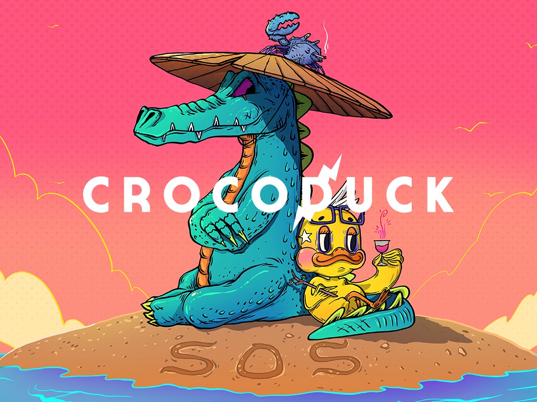 鳄鸭>CROCO-DUCK_x芝麻匠x-站酷ZCOOL