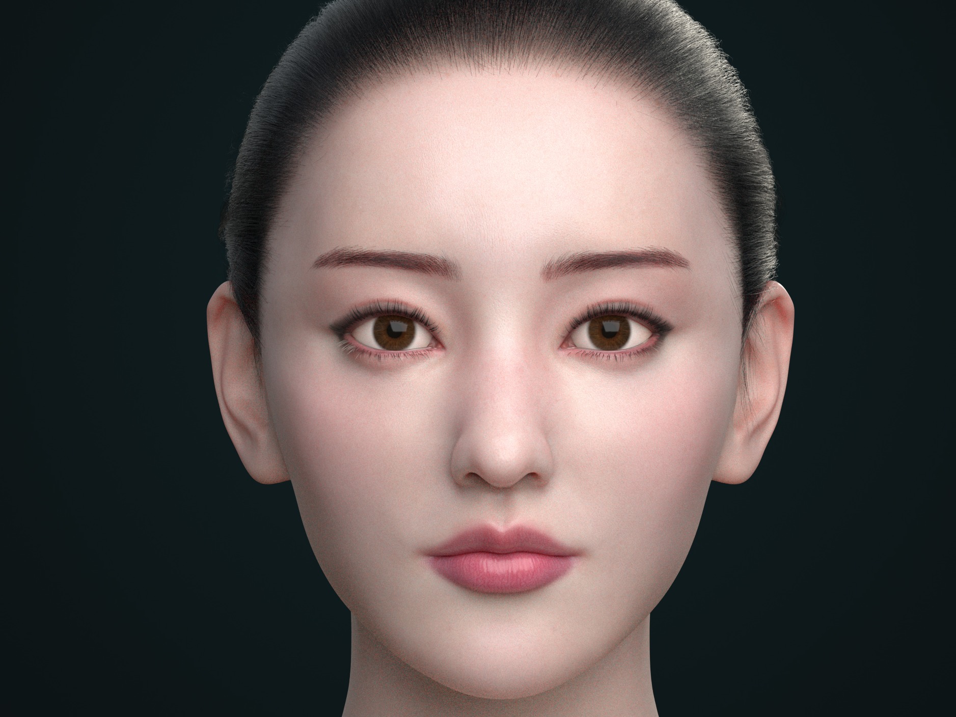 女性人物头像_逸漫CG-站酷ZCOOL