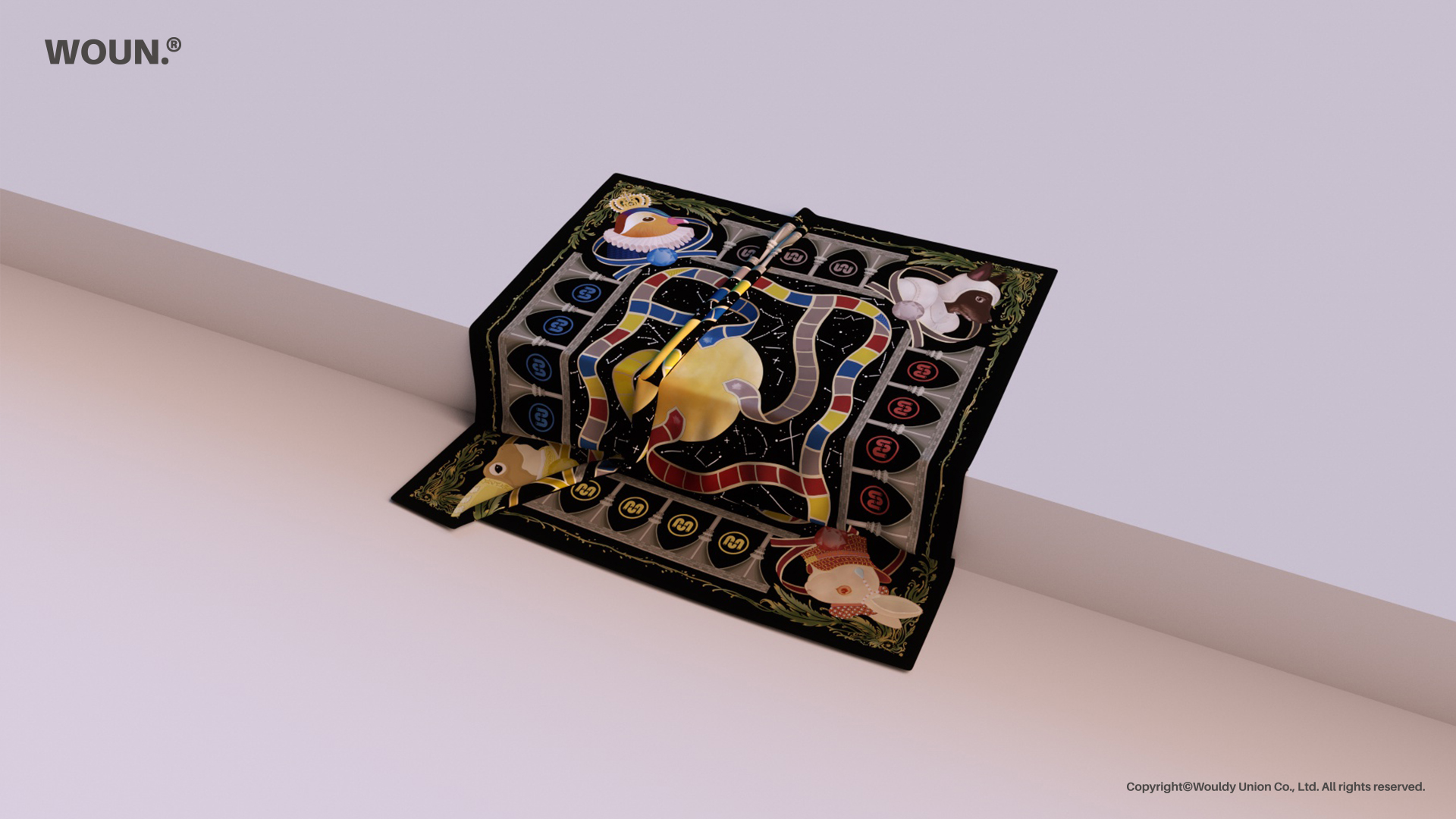 WOUN. 中秋 | Fly me to the Moon_WOUN-站酷ZCOOL