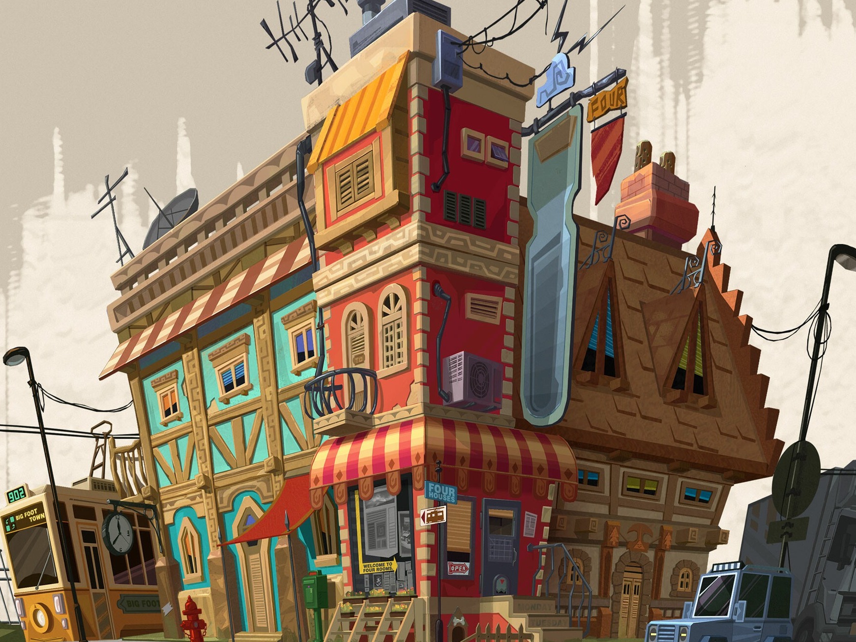 四间房_WANGZC-站酷ZCOOL