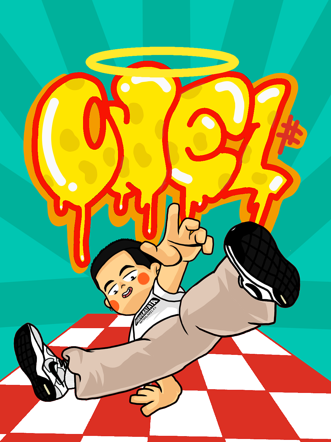 街舞breaking插画街头潮涂鸦_小万ONE1-站酷ZCOOL