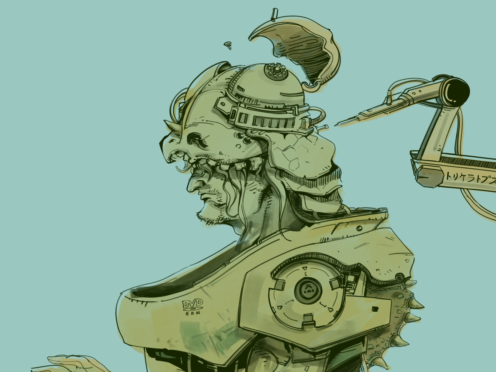 三角龙 X DVD光驱_麻辣嘎登-站酷ZCOOL