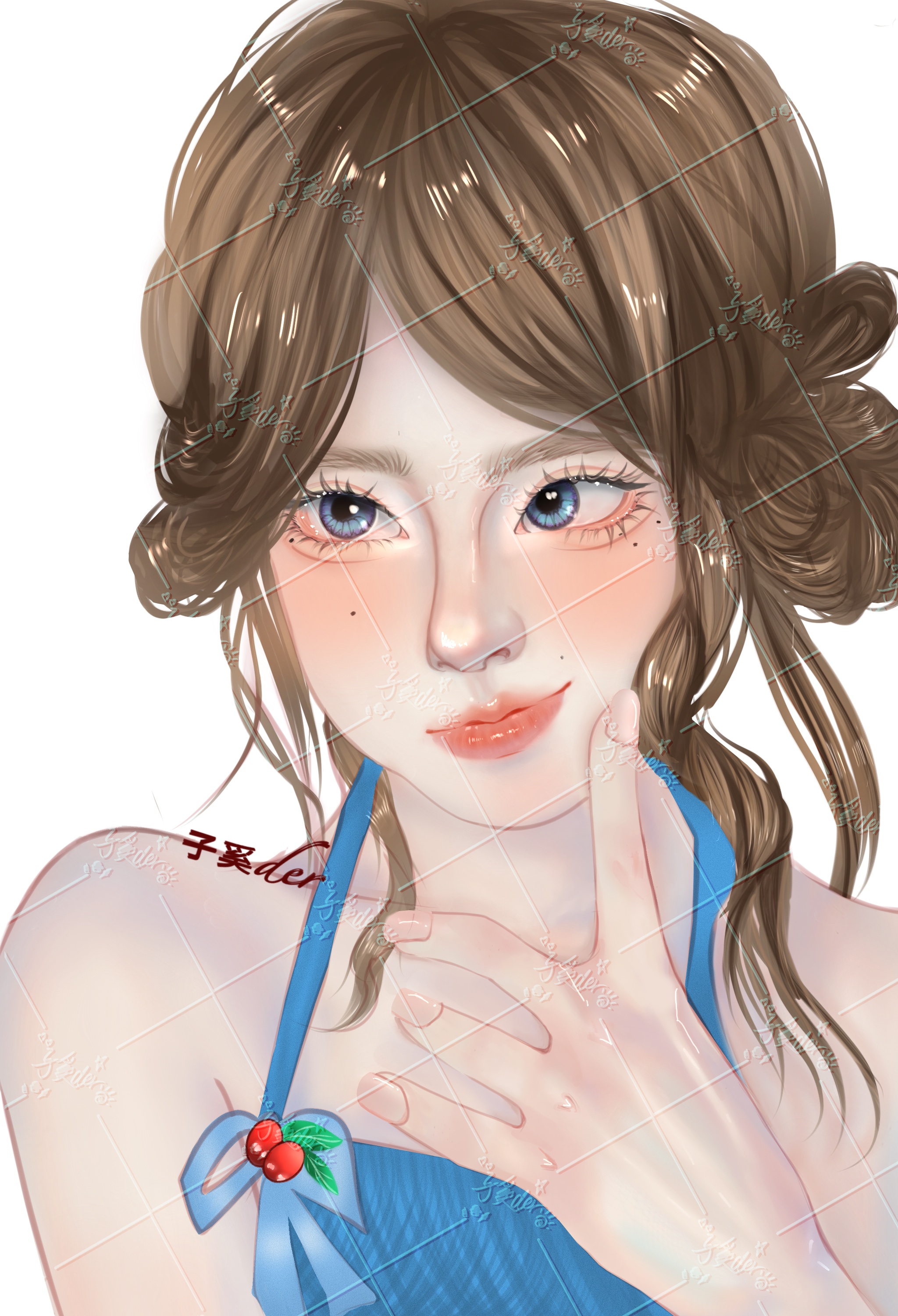 半厚涂人像_子奚der-站酷ZCOOL