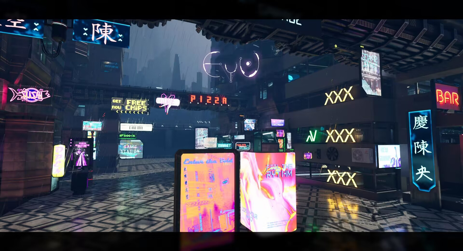 地编练习 | 赛博城市_EyU淳淳-站酷ZCOOL