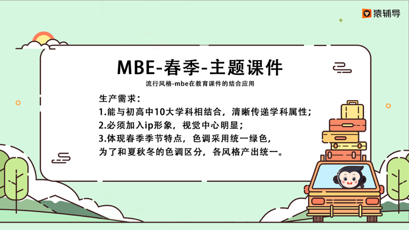 K12教育课件制作-mbe风格学科封面_阿彤木插画-站酷ZCOOL