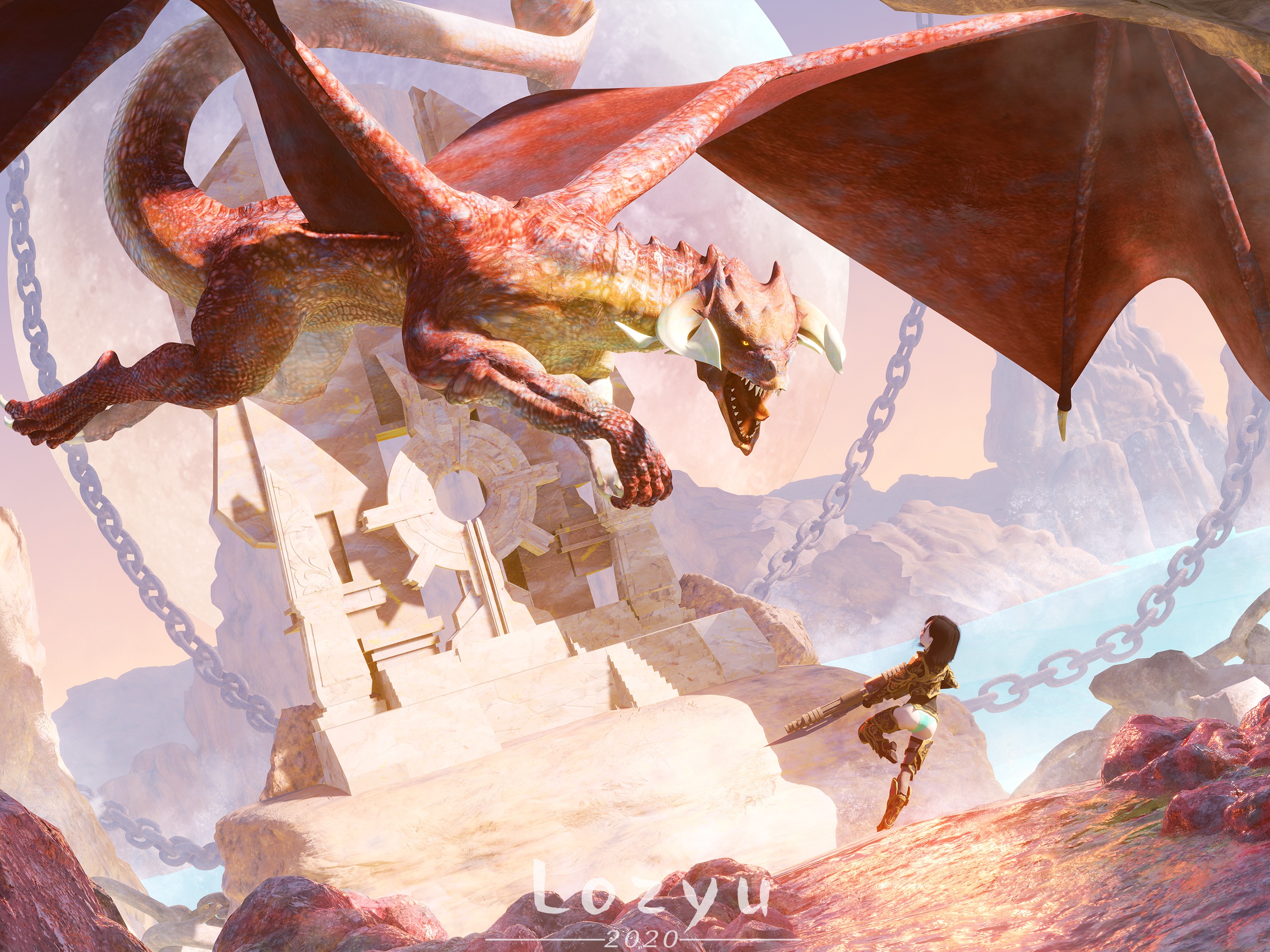 龙临_Lozyu-站酷ZCOOL