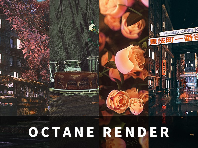 C4DOC练习作品奥利给_鹤里航-站酷ZCOOL