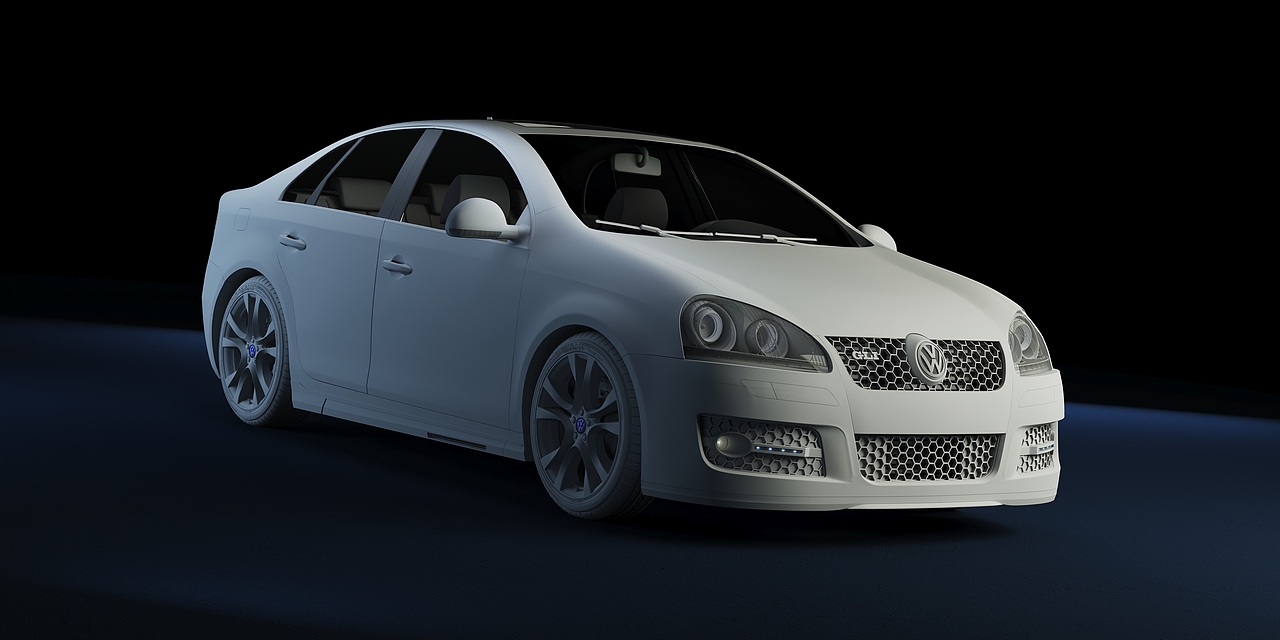 VW Jetta A5 GLi_元素粉x-站酷ZCOOL