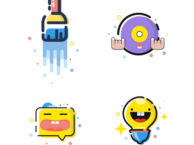 ICONS练习_雪海飘香-站酷ZCOOL