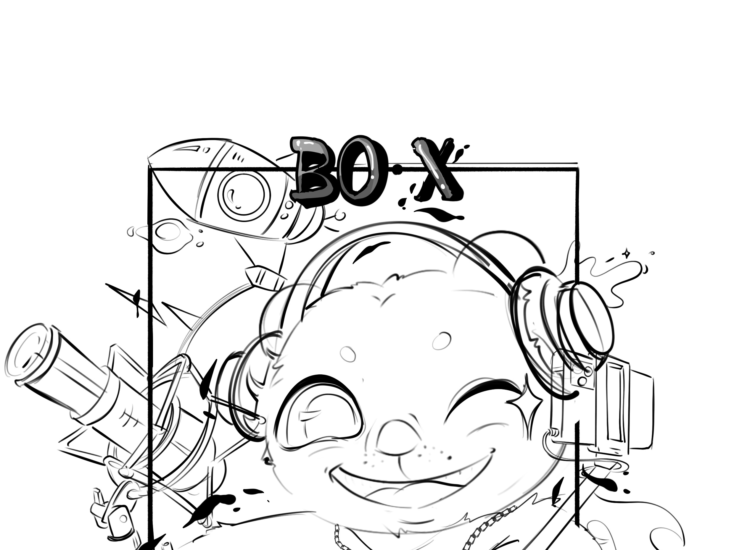 【万物皆可播】插画创作_花花MAX-站酷ZCOOL