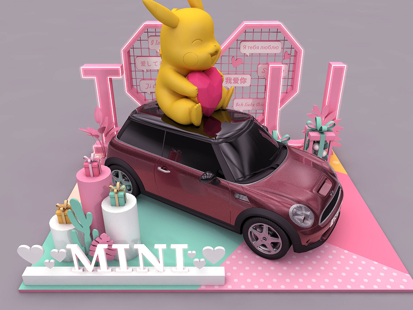 MINI520小展位_造点设计ZAO-站酷ZCOOL